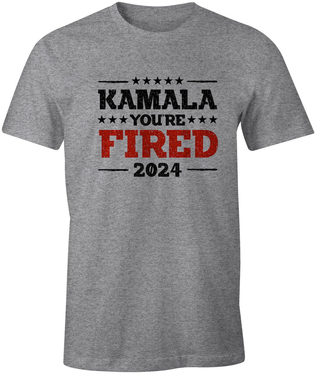 KAMALA YOU'RE FIRED Trump 2024 Unisex T-Shirt – InkTrendz.com